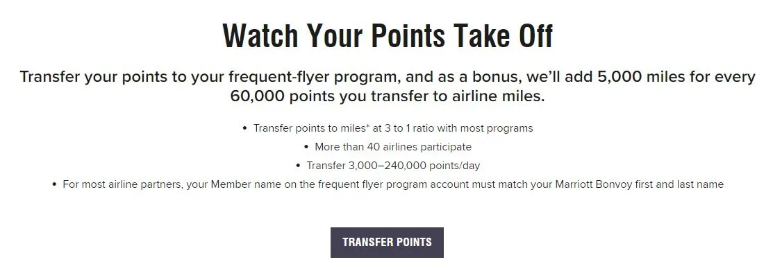 Marriott Transfer Partners How To Use Them 2019 How To Transfer